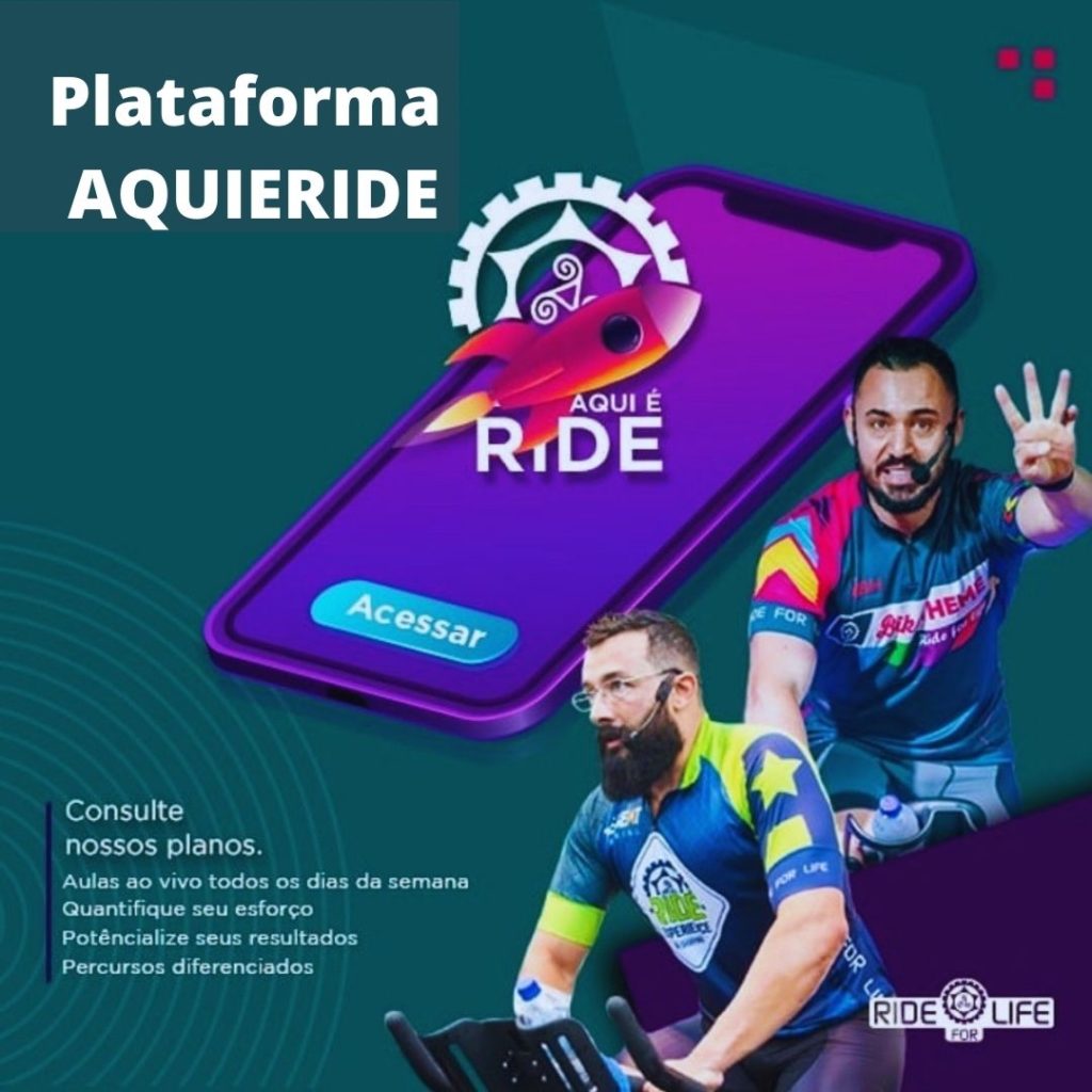 Aulas ON-LINE / Plataforma AQUIERIDE – Ride For Life